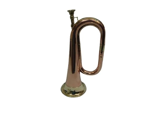 SM SAI MUSICAL 400GM BUGLE This Copper/Brass Bugle Is A Real And Usable ...
