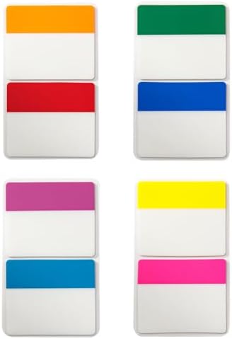 Amazon.com : 200 Pcs Sticky File Index Tabs Post it Note Tabs Page Tab ...