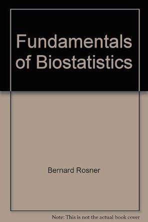 Fundamentals of Biostatistics | Amazon.com.br