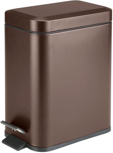 Amazon.com: simplehuman 6 Liter / 1.6 Gallon Semi-Round Bathroom Step ...