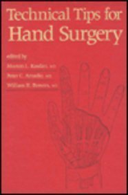 Technical Tips for Hand Surgery: 9781560530206: Medicine & Health ...