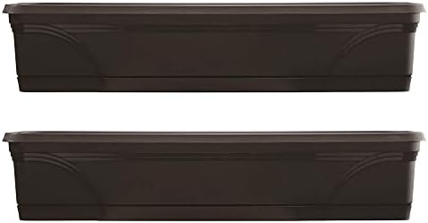 Amazon.com : Veradek Pure Series Window Box Planter - Long Rectangular ...