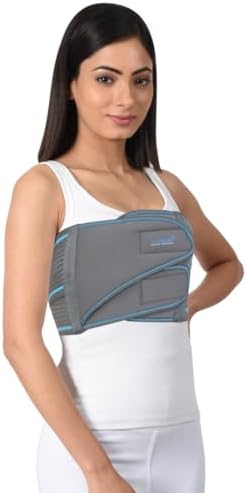 Buy AccuSure Broken Rib Support Brace Unisex - Elastic Chest Wrap ...