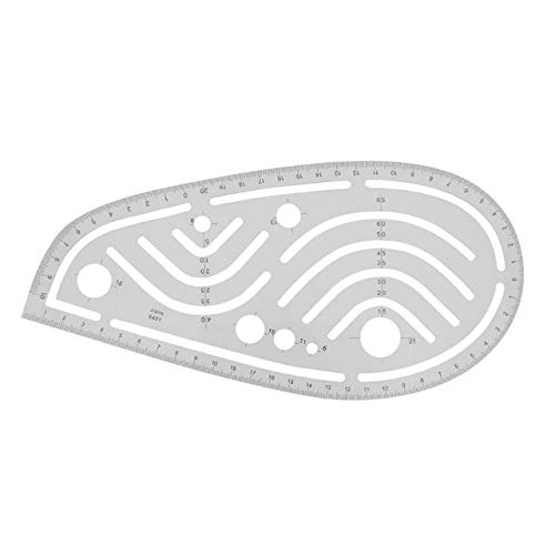 Homely Sewing Patchwork Ruler Material Transparent Handmade Trapezoid ...