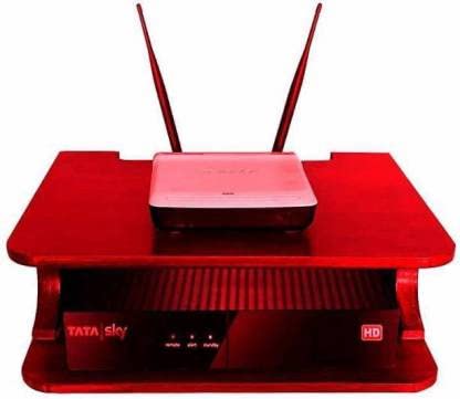 Handicraft Nabiya Wood Set top Box Stand | WiFi Router Holder Wooden ...
