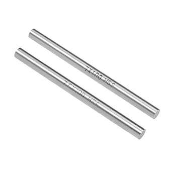Amazon.com: uxcell Round Steel Rod, 7mm, 7.5mm High Speed Steel Lathe ...