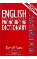 English Pronouncing Dictionary (Cambridge low price editions) : Jones ...