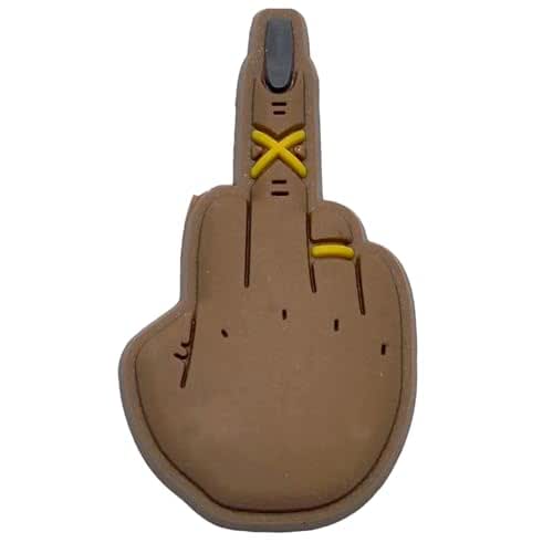 Amazon.com: Middle Finger crocs, croc charms, shoe charms : Clothing ...