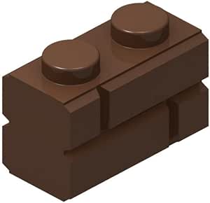 Amazon.co.jp: Classic Beige Bricks Bulk, 200 Pieces Masonry Profile ...