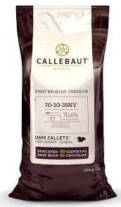 Amazon.com : Barry Callebaut Dark Chocolate Couverture Callets (Case ...