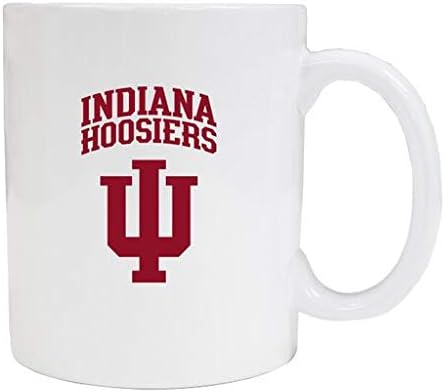 Amazon.com: Indiana Hoosiers White Ceramic Mug (White). Officially ...