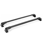 Amazon.com: OMAC Roof Rack Cross Bars Carrier Aluminium for Kia Soul ...