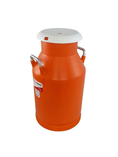Buy Actionware Unbreakable Plastic Milk Container, 30Lit (Orange, CN ...