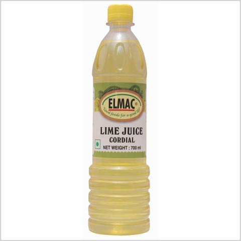 Elmac Lime Juice Cordial 700 ml Pet Bottle : Amazon.in: Grocery ...