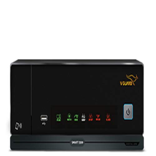V-Guard Smart 1100 Inverter with Bluetooth Connectivity, Black : Amazon ...