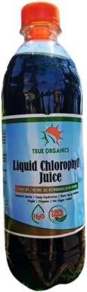3 x 500ml True Organics Liquid Chlorophyll Juice, 100% Organic ...