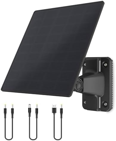 Amazon.com : Solar Panel for Trail Camera, Solar Charger Kit with Built ...