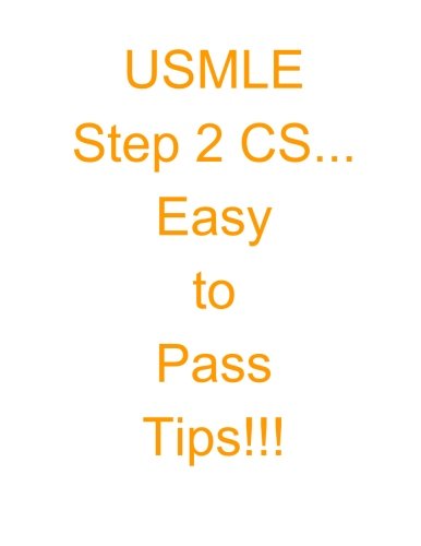 USMLE Step 2 CS...Easy to Pass Tips!!! (Quick USMLE Review) | Amazon.com.br