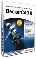 BeckerCad 8, CD-ROM: Entwurf, Planung, Konstruktion, Illustration, Design. Die leistungsfähige ...