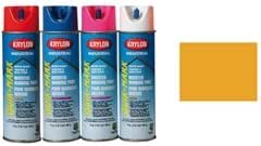 Amazon.com: Krylon Fluorescent Orange Quik-Mark Inverted Marking Paints ...