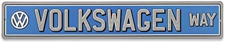 Amazon.com: Volkswagen Beetle Metal Wall Art - Vintage VW Bug Sign for ...