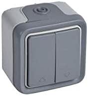 Legrand, Plexo Classic 069729 Surface-Mounted Rocker Switch, Unlit ...