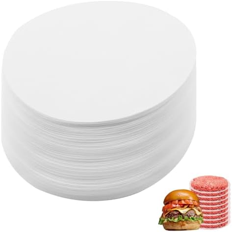 Burger Paper,500 PCS Burger Paper Sheets,Greaseproof Burger Press ...