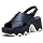 Sorel Sandales compensées KINETIC™ AURA SLINGBACK pour femme, Noir/sel ...