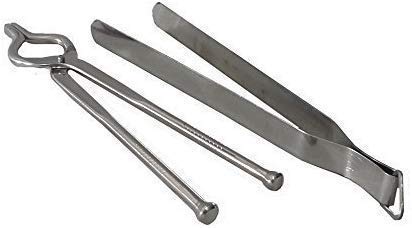 Buy Mamta Creations Steel Roti Chapati Chimta & Sandasi Combo Tong ...