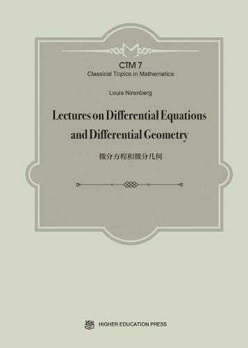 Amazon.com: Lectures on Differential Equations and Differential ...