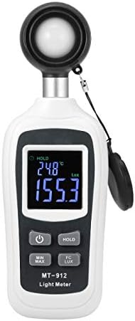 Handheld Digital Light Meter Ambient Temperature Measurer with Range up ...
