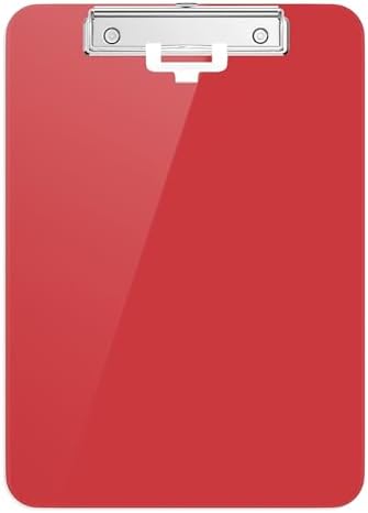 Seco A4+ PVC Covered Clipboard with Heavy Duty Clip - Red : Amazon.co ...