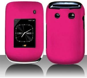 Amazon.com: Rose Pink Rubberized Hard Case Cover for BlackBerry Style ...