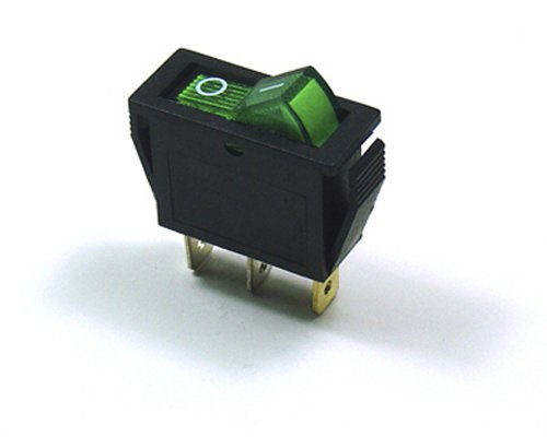 Amazon.com: CYGUSA Illuminated Automotive Rocker Switch - Green ...