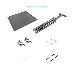 Pro 28"- 46" Universal Device Stand - DJ Laptop Projector Stand, Height ...