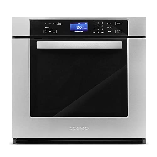 COSMO COS-30ESWC 30 in. 5 cu. ft. Single Electric Wall Oven with True ...