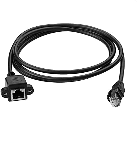 fdealz® ( 150 CM RJ45 M/F RJ45 Male to Female Extension Cable with ...