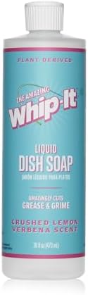 Amazon.com: Whip It Liquid Dish Soap, Powerful Grease-Cutting Formula ...