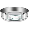LVDALAB 304 Stainless Steel Mesh Lab Sieve, 10-300 Mesh Aperture Test ...