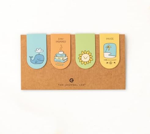 Set of 4 Magnetic Bookmarks | Magnetic Page Markers| Magnetic Page ...