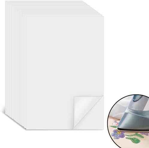 Amazon.com: 20 Pieces Double Sided Iron on Fabric Adhesive Cut to Fit ...