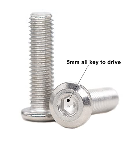 Snapklik.com : binifiMux 10pcs M8 X 35mm Rivet Countersunk Socket Cap ...