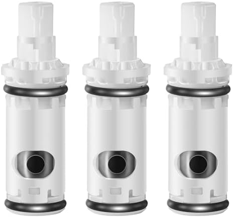 Enhon 3 Pack Faucet Cartridge Replacement Compatible with Moen1224 ...
