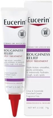 Amazon.com : Eucerin Roughness Relief Cream, Fragrance Free Body Cream ...