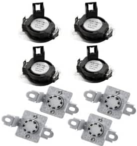 280148 Thermal Cut Off 8318314 Thermal Fuse And 8557403 Dryer 4 Pack ...