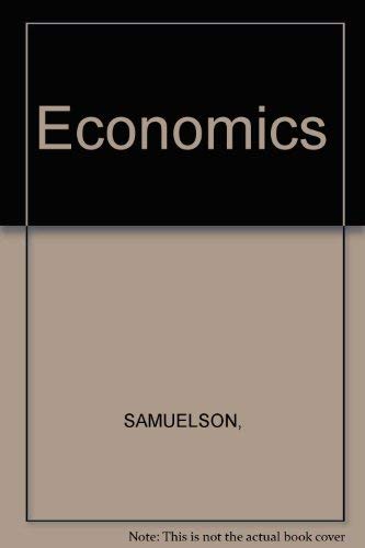 Economics: SAMUELSON,: 9780070545656: Amazon.com: Books