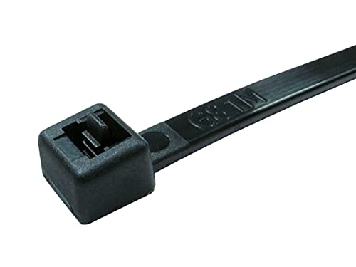 100 Pack – Cable Ties – 2.5mm x 100mm – Black – BigaMart