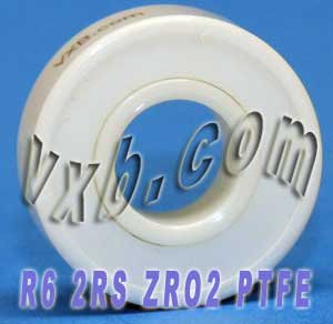 R6-2RS Full Ceramic Bearing 3/8 x 7/8 x 9/32 inch Miniature Ball: Deep ...