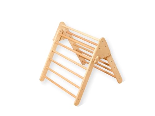 Amazon.com: Montessori Wooden Climbing Triangle for Kids | Foldable ...