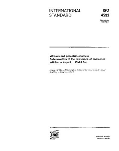 ISO 4532:1991, Vitreous and porcelain enamels - Determination of the ...